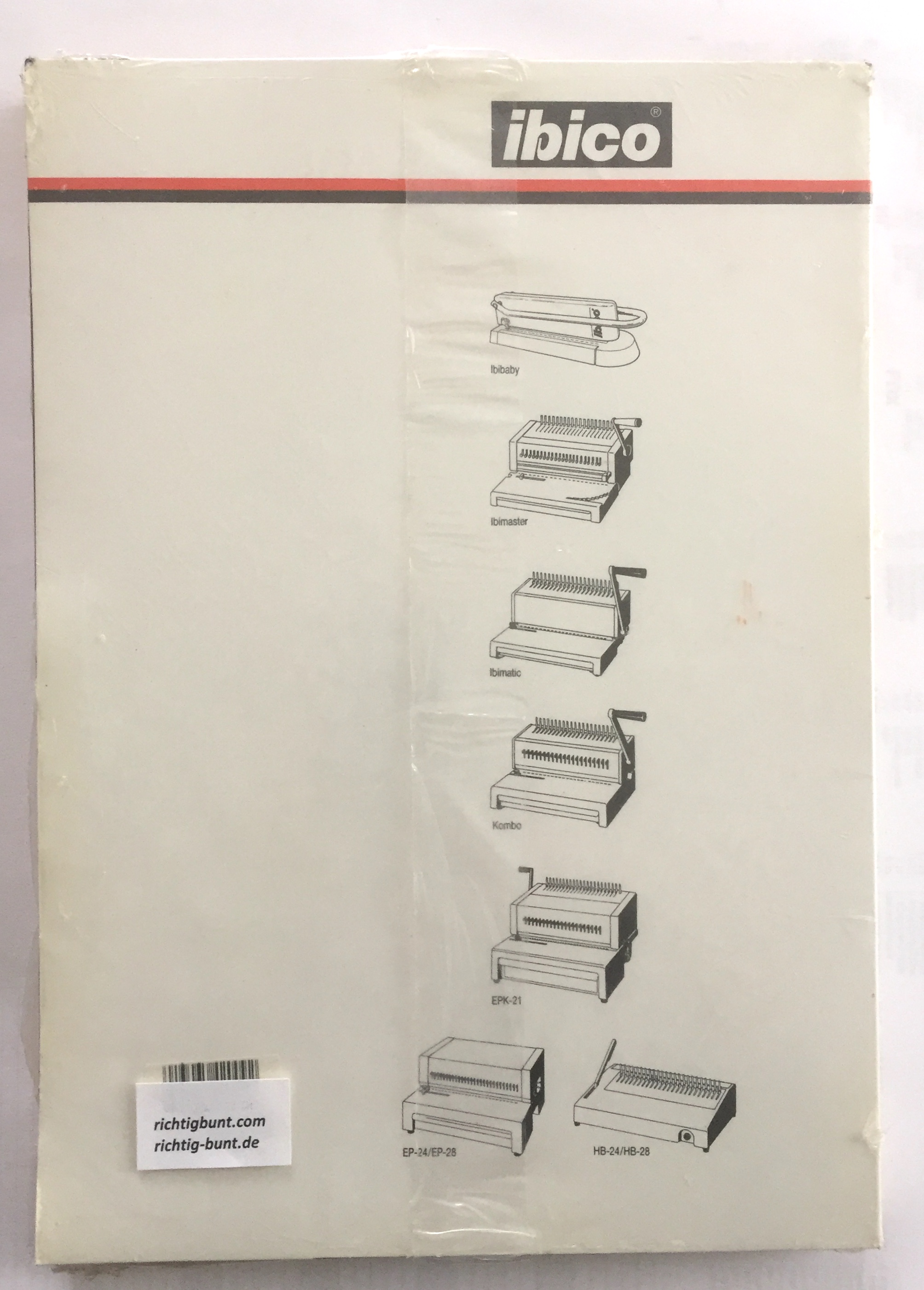 Richtig RB Bunt / Onlineshop - Ibico Foliendeckel transparent-gelb DIN A4